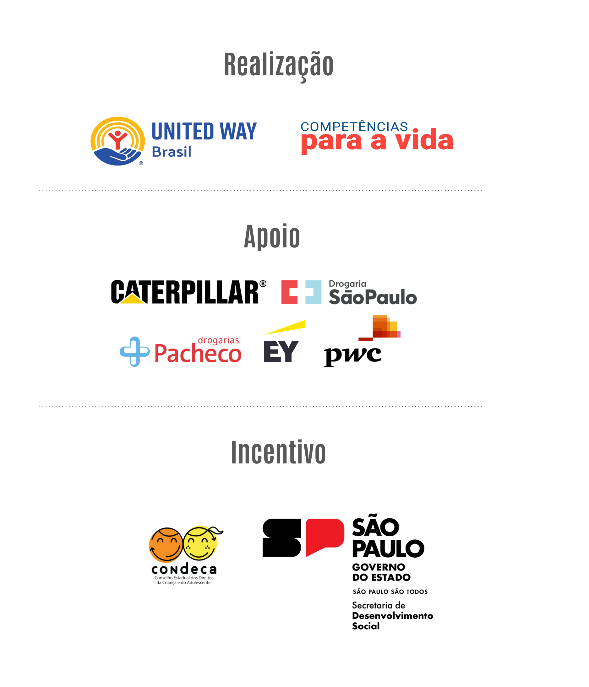 Projeto Incentivado CONDECA: Competências para a vida – United Way ...